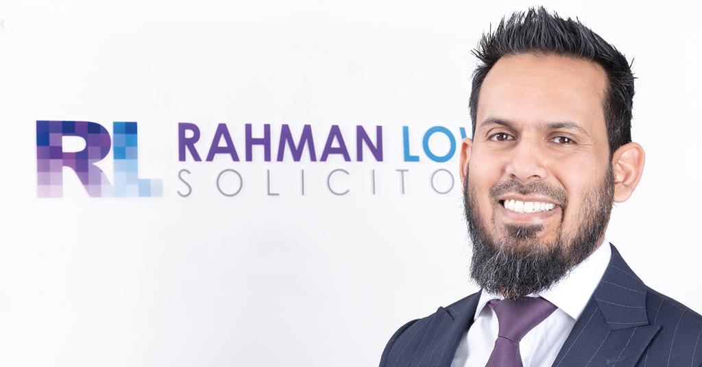 My legal life: Zillur Rahman, Rahman Lowe Solicitors | Profile | Law ...