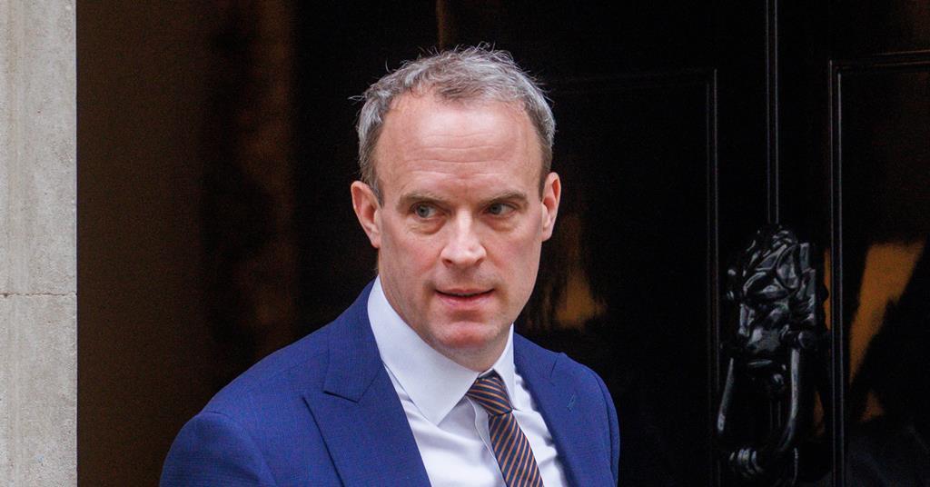 Raab's conduct at MoJ was unintentionally 'intimidating and insulting ...