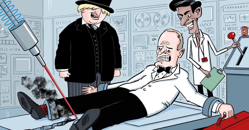 Dom Raab is back: as lord chancellor 008 in… GOLDFLINGER | News | Law ...