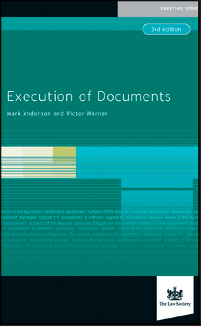 BOOK REVIEW: Execution of Documents | Analysis | Law Gazette