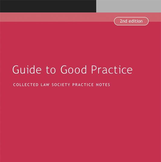 Book review: Guide to Good Practice - Collected Law Society Practice ...