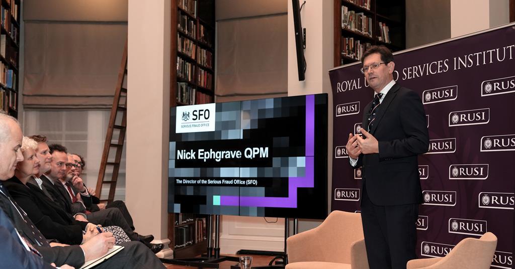 SFO director Nick Ephgrave suggests incentivising whistleblowers as ...