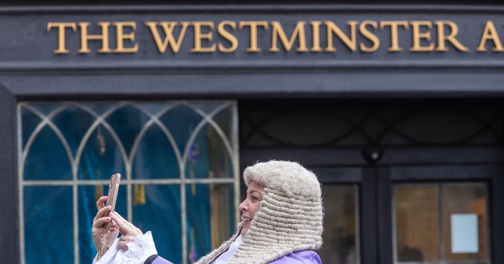 A new legal year opens: Robing up for Westminster Abbey | Law Gazette