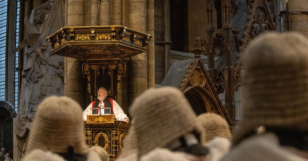 A new legal year opens: Robing up for Westminster Abbey | Law Gazette