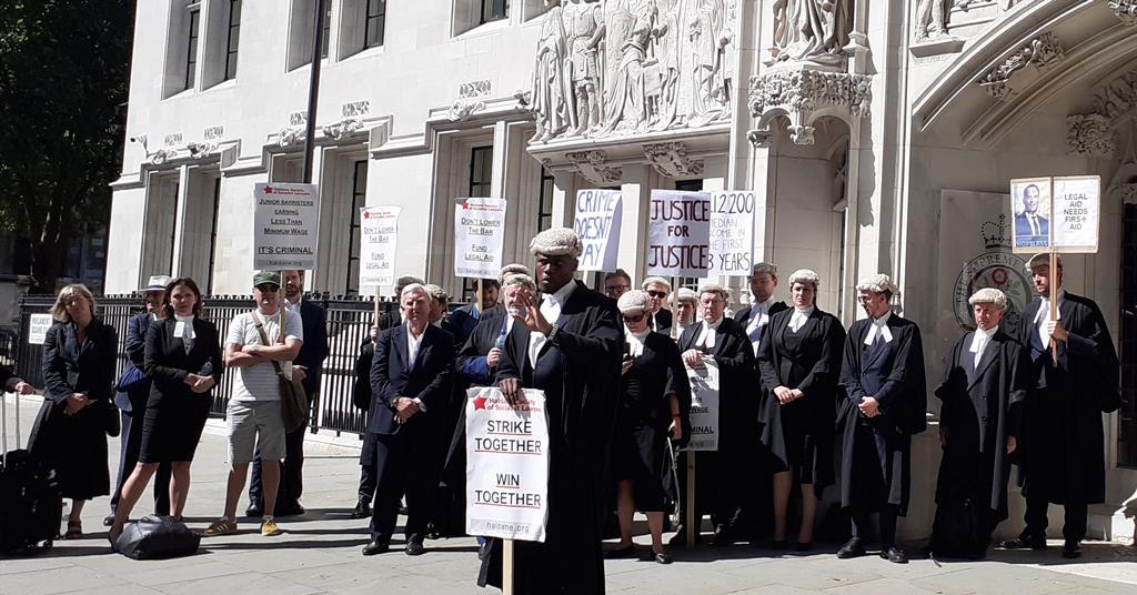 Bar protest 'biting harder' than government data suggests | News | Law ...
