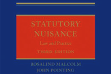 Book review: Statutory Nuisance: law and practice (3rd edition) | Law ...