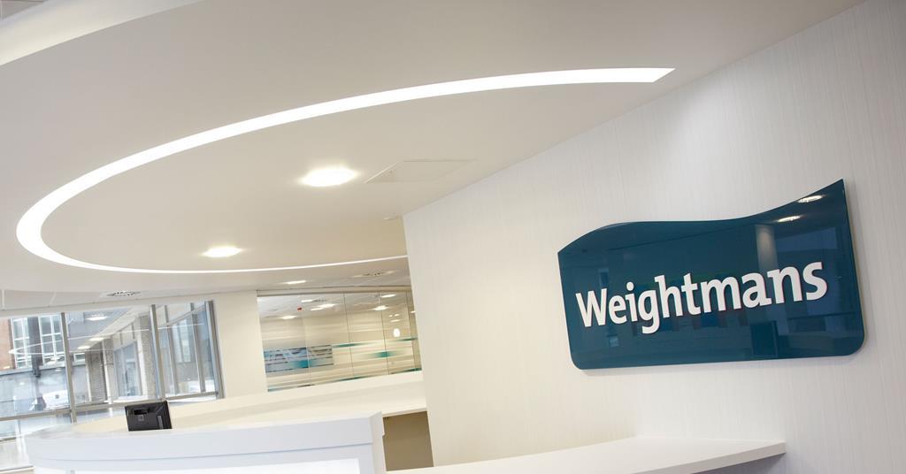 Weightmans profits up 12.5% after merger | News | Law Gazette