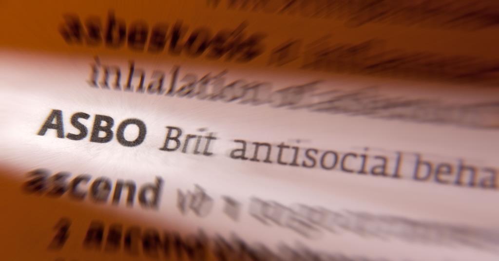 Concerns over 'unchecked' ASBO regime | News | Law Gazette