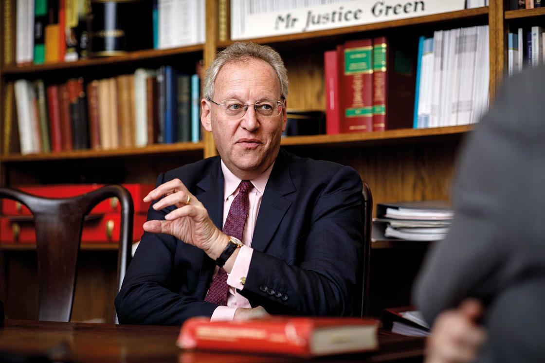In the swim: Sir Nicholas Green | Profile | Law Gazette