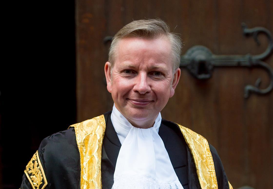 Gove sworn in as lord chancellor | News | Law Gazette