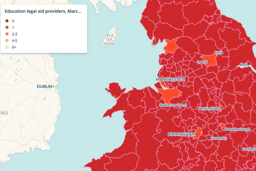 LASPO turns 10: Legal aid deserts expanding | News | Law Gazette