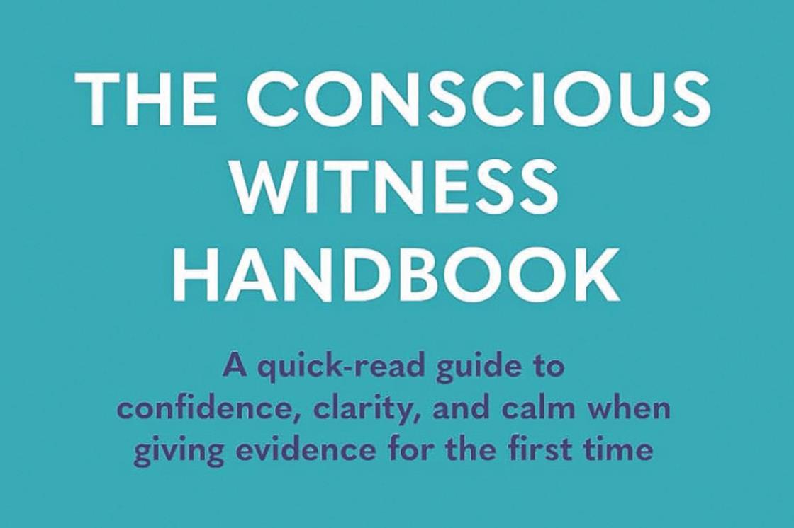 Book review: The Conscious Witness Handbook | Law Gazette