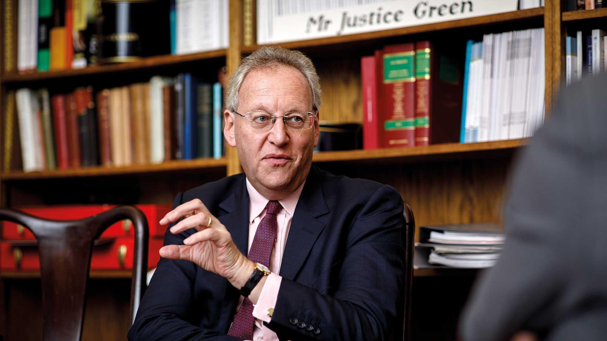 In the swim: Sir Nicholas Green | Profile | Law Gazette