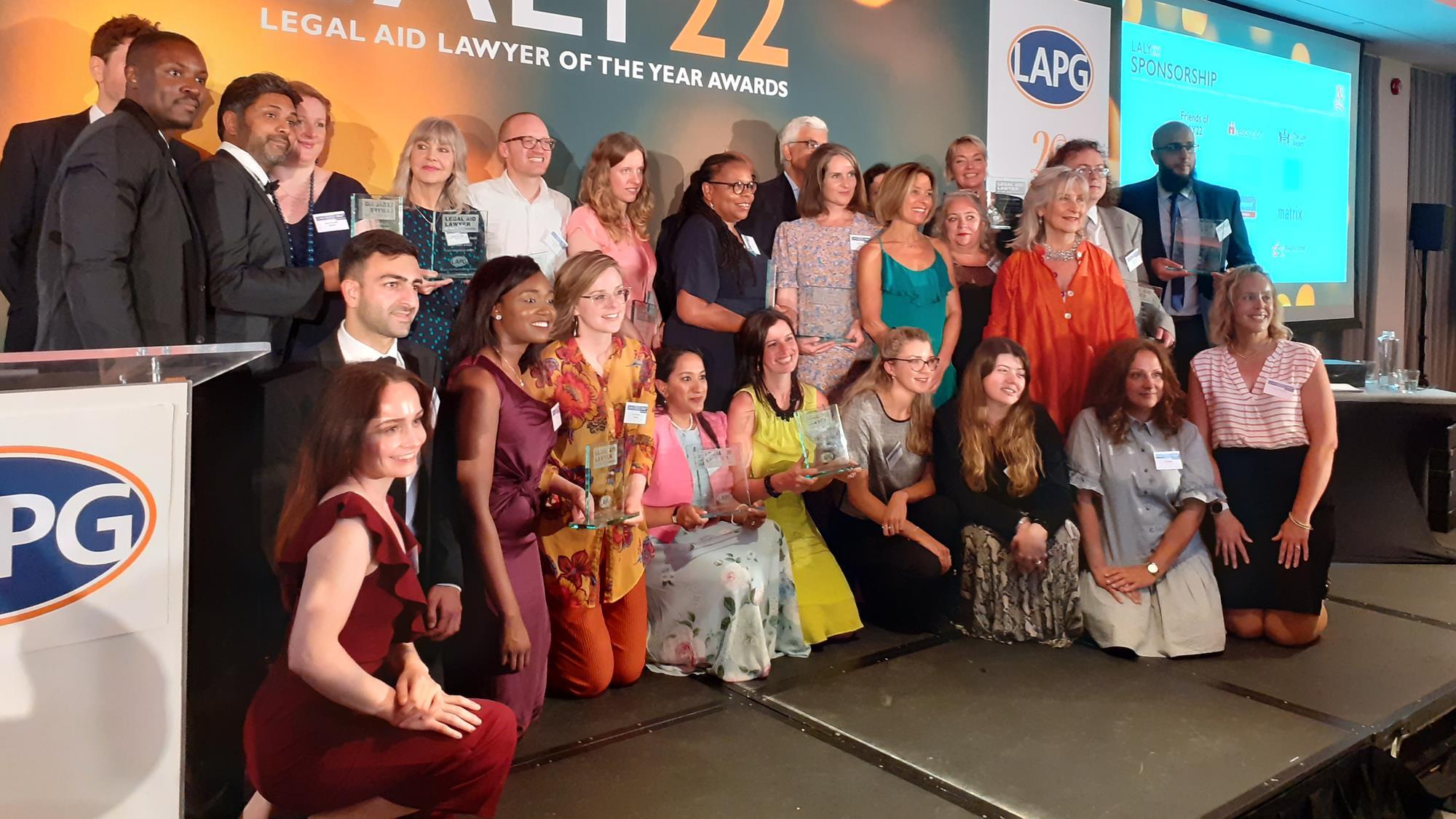 'Honoured and bemused': legal aid lawyers celebrated at annual LALYs ...