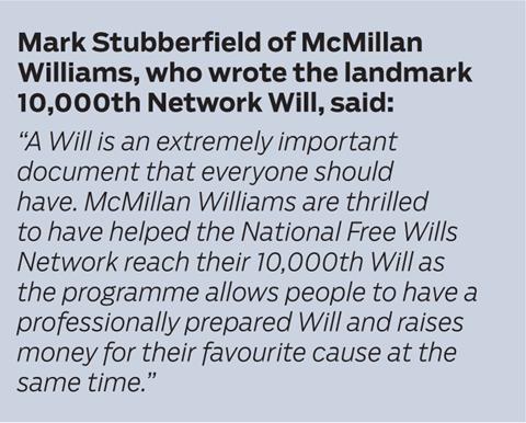 What is the National Free Wills Network? | Company content | Law Gazette